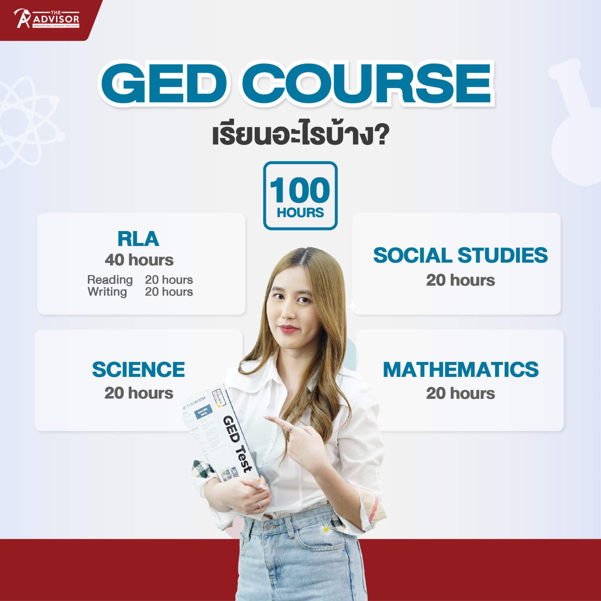 เรียน GED ที่ไหนดี ติว GED หลักสูตรเร่งลัดพร้อมสอบ | The Advisor